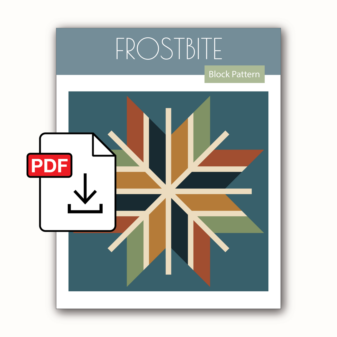 Frostbite Block Pattern - PDF – Coronado Quilt Co.